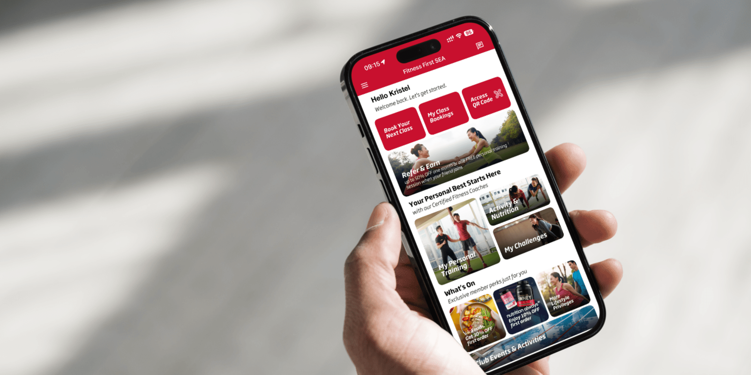 Discover the New Fitness First Official Mobile App